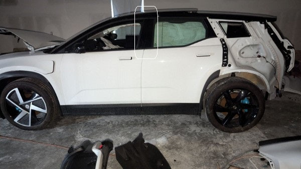 2023 Fisker Ocean Rear Right RH Exterior Window Trim Panel 1 piece onl ...